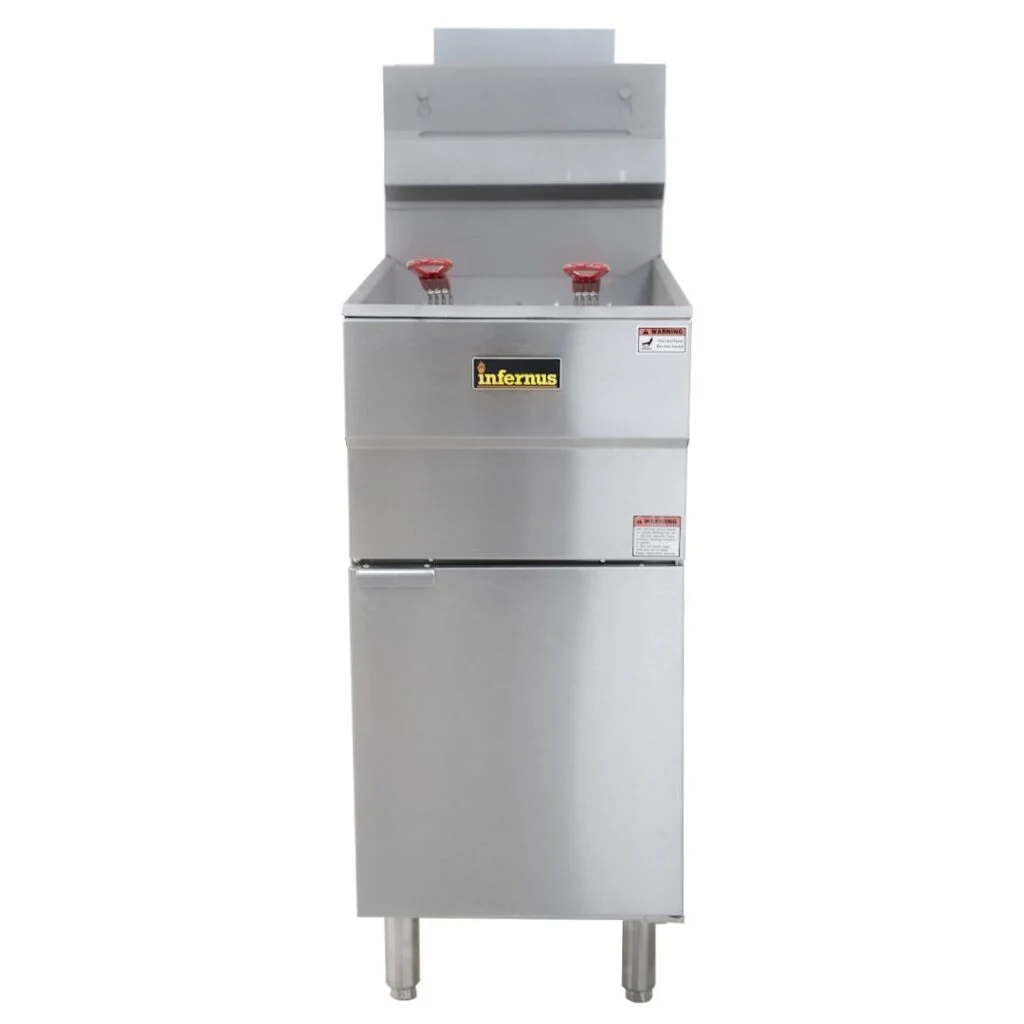 Infernus 23L LPG Single Tank Fryer | Twin Basket | Propane | £599,00