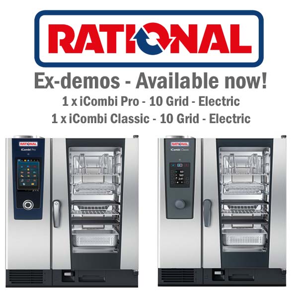 Ex Demo Rationals available now! 1Combi Pro and 1 x 10 grid iCombi ...